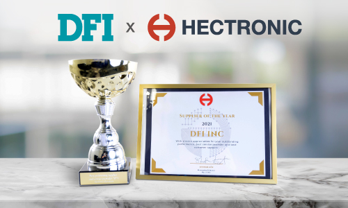 Embedded Best Supplier Award - DFI Inc.